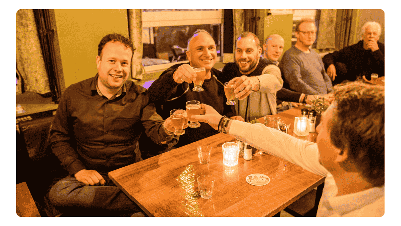 A brewery tour in Amsterdam! With tastings!